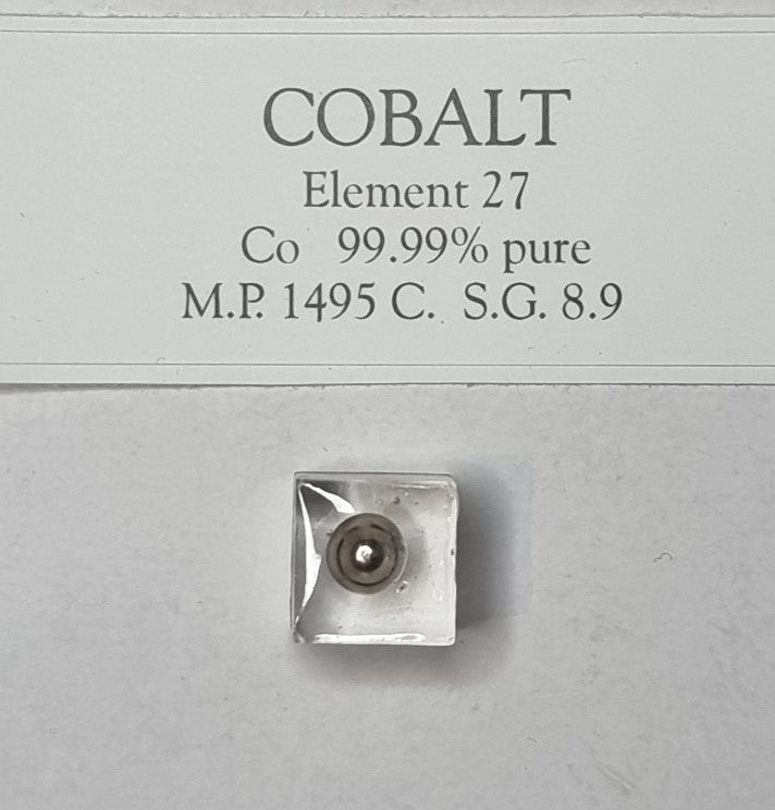 Cobalt Mini Cube – Billing Metals & Manufacturing