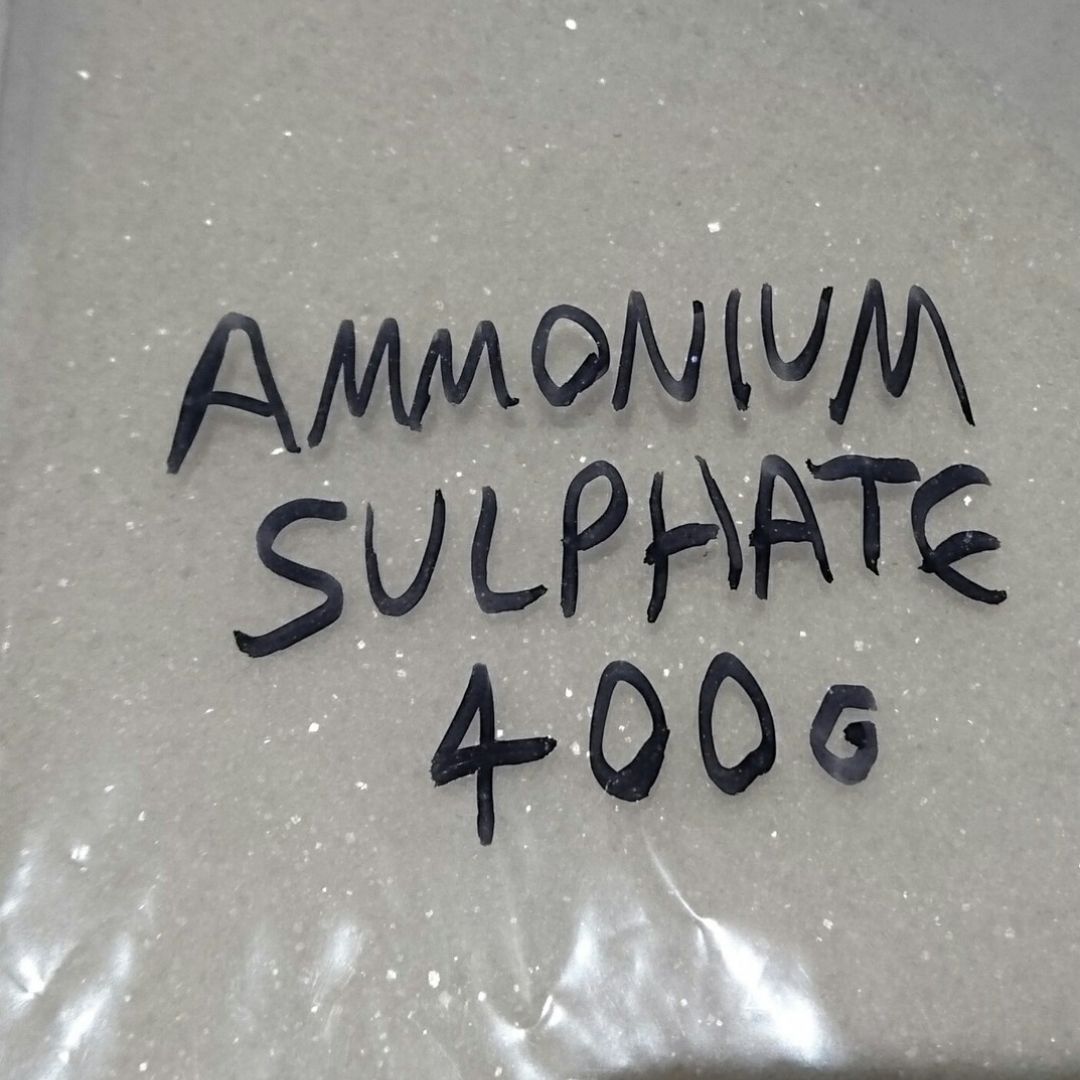 Ammonium Sulphate Powder 400 Gram – Billing Metals & Manufacturing