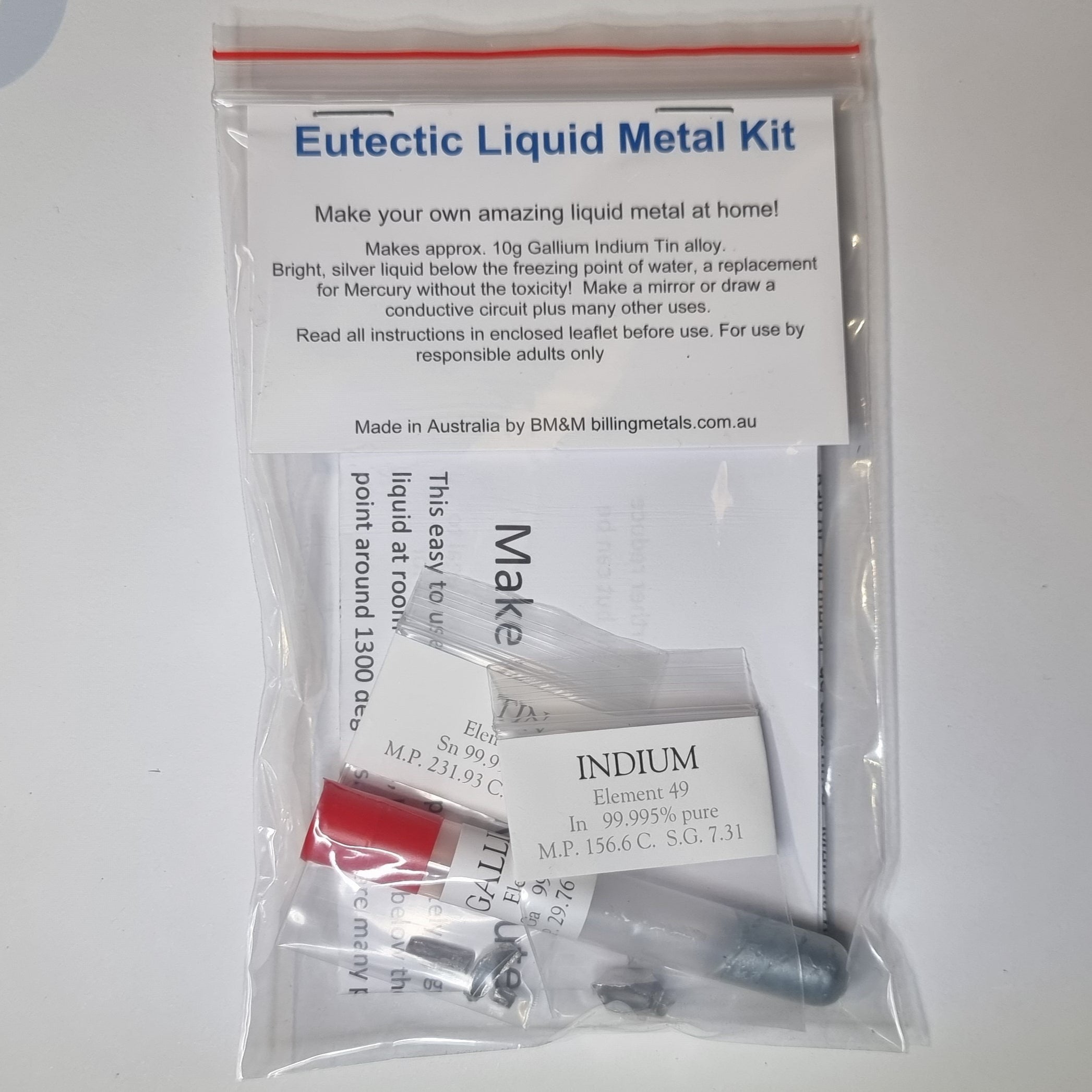 Make Your Own Liquid Metal Kit – Billing Metals & Manufacturing