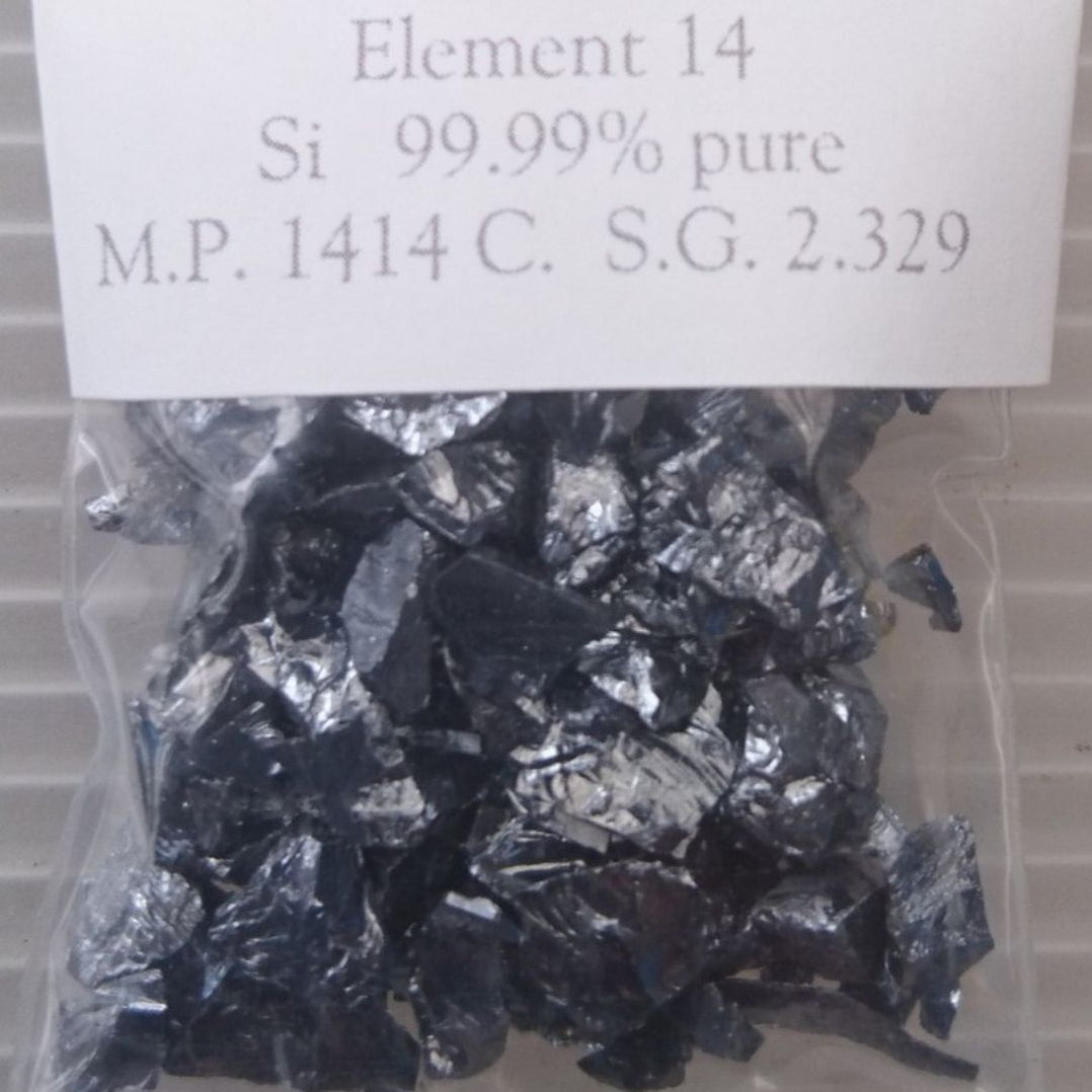 Silicon Metal Sample 10 Gram – Billing Metals & Manufacturing