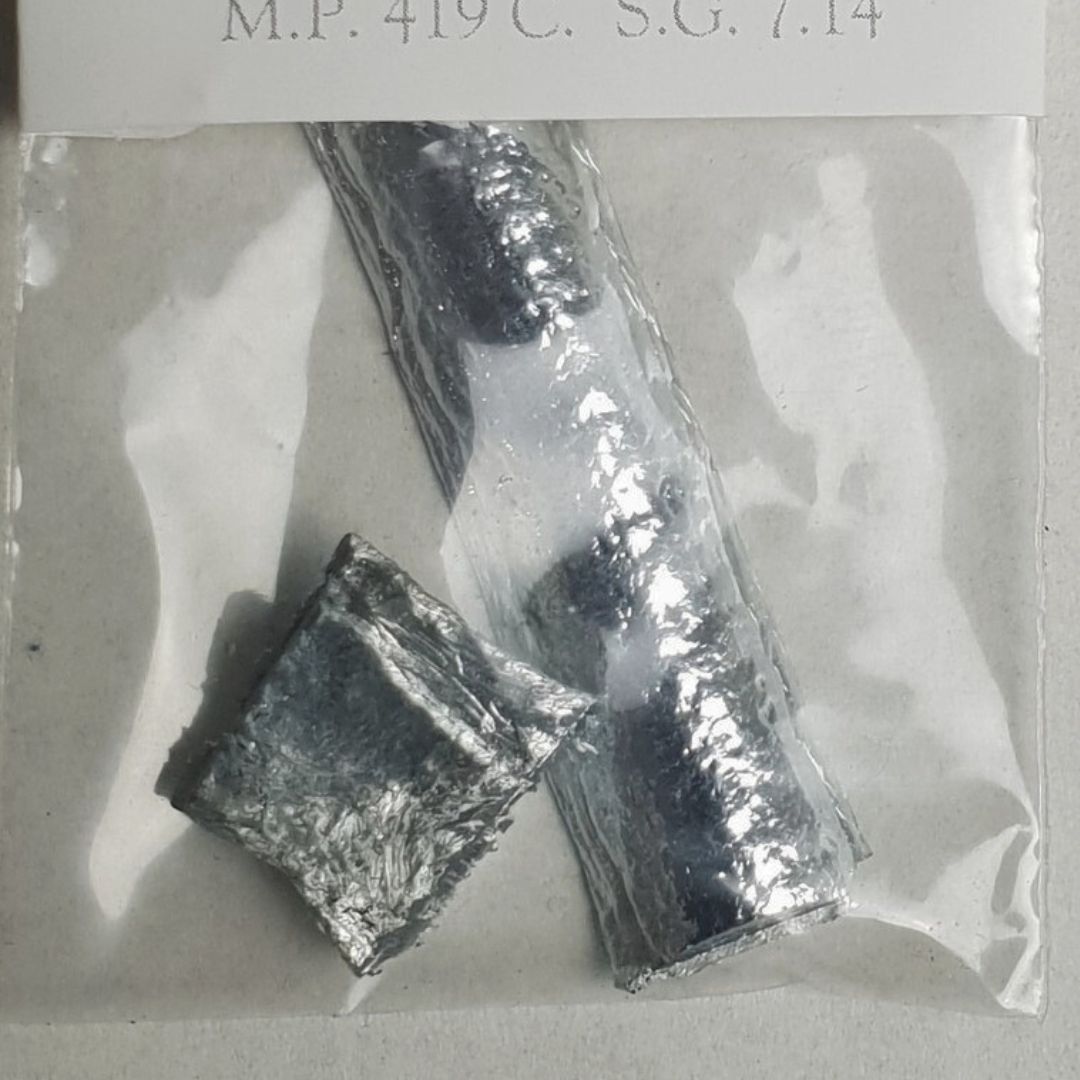 Zinc Sample 10 Gram – Billing Metals & Manufacturing